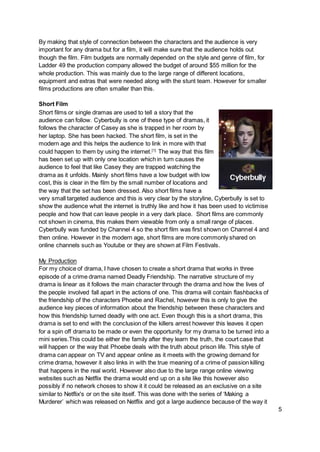Drama report | DOCX