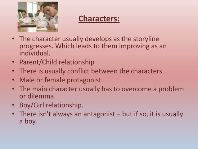 Drama/Coming of Age research | PPTX