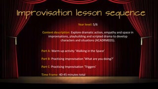 Drama sequence | PPTX