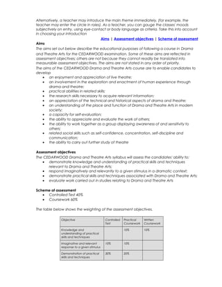 Drama techniques and activities 46 pages | DOC