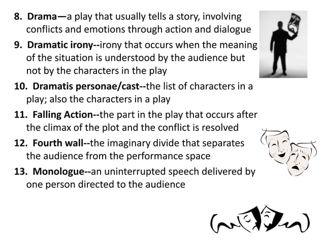 Drama terms | PPTX