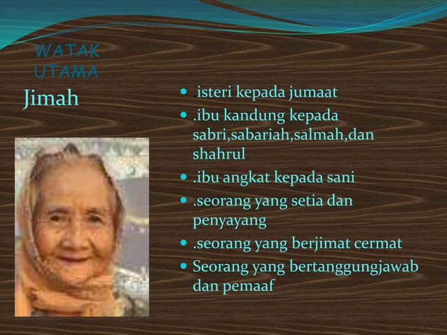 Drama tiang cengal dinding sayung | PPTX