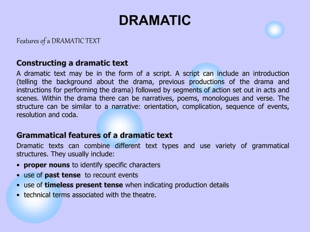 DRAMATIC.ppt