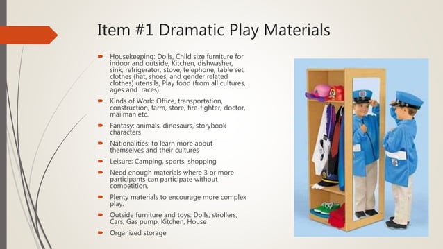 Dramatic Play | PPTX | Parenting Babies and Toddlers | Parenting