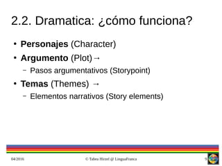 Dramatica Introducción (español) | PDF