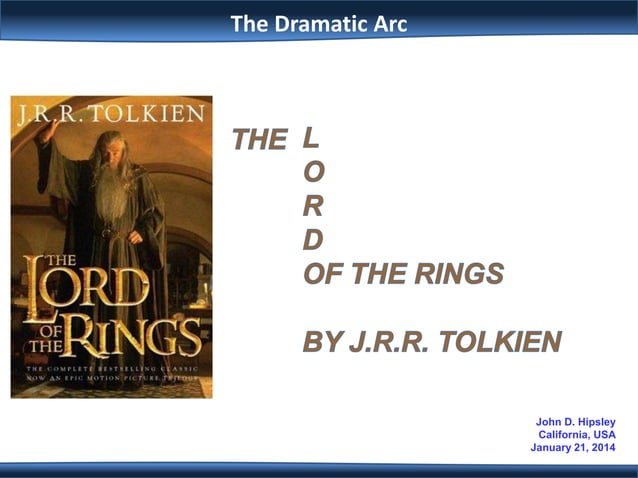 Dramatic Arc in Lord of the Rings | PPTX