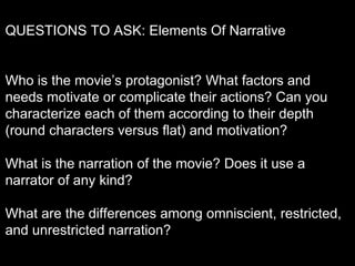 Dramatic Construction in Film/MacKendrick Highlights | PPT