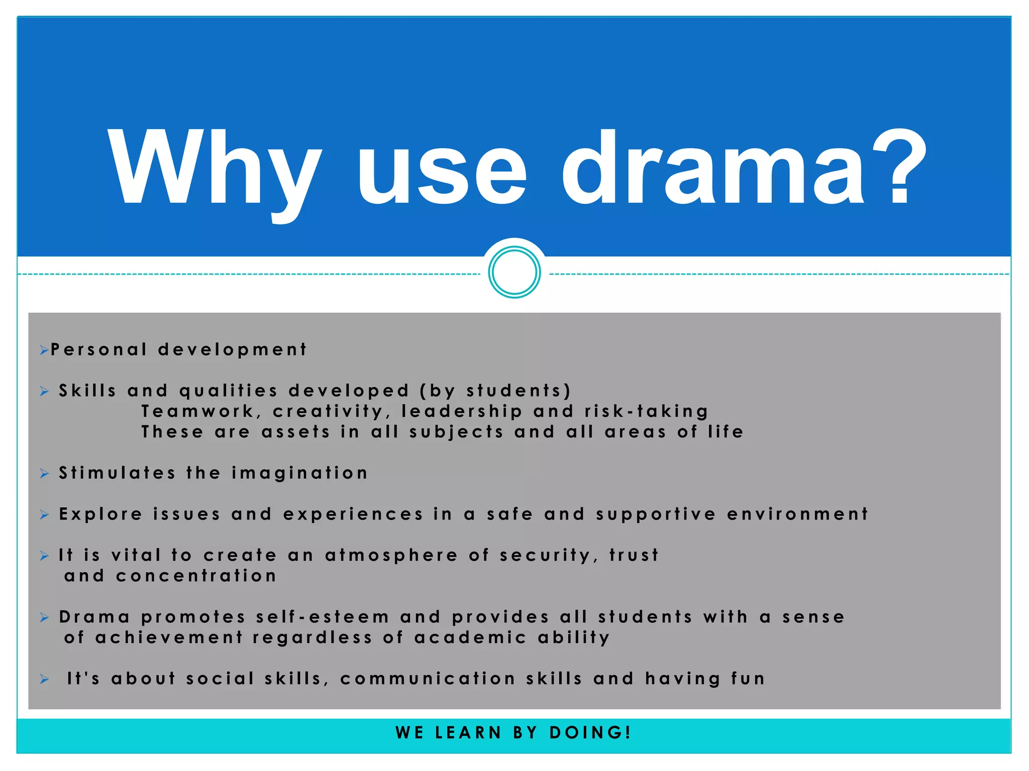 Dramatic conventions | PPTX