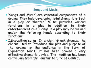 Dramatic devices & techniques | PPTX