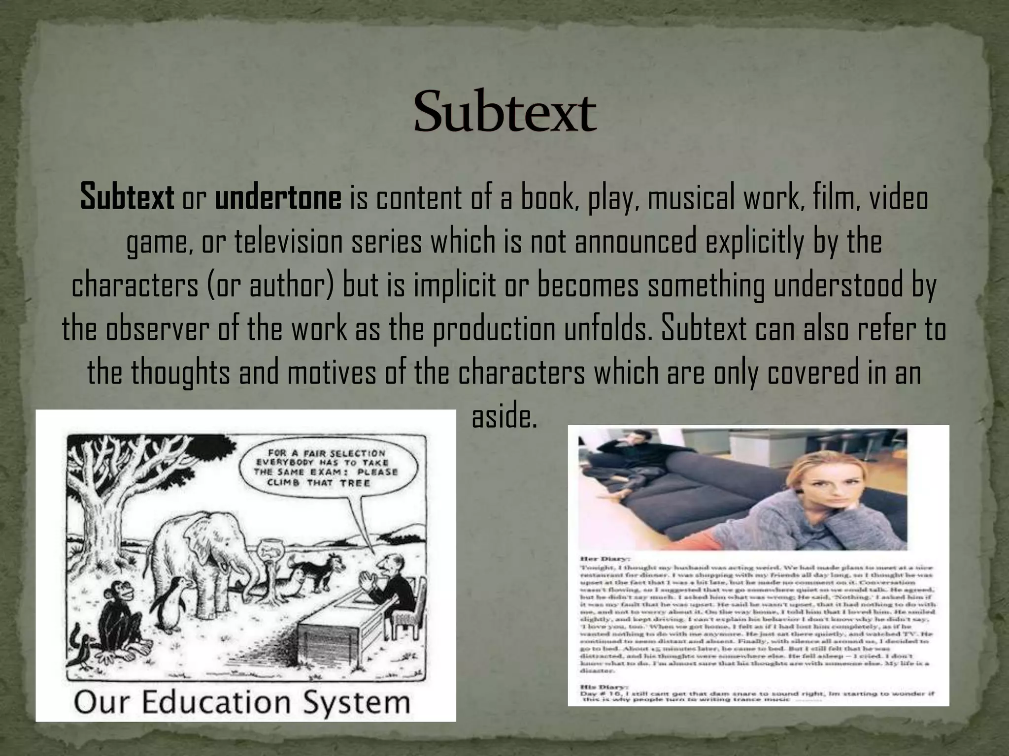 Dramatic Features of a Play. | PPTX
