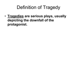 Dramatic genres | PPT