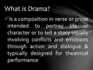 Dramatic interpretation | PPTX
