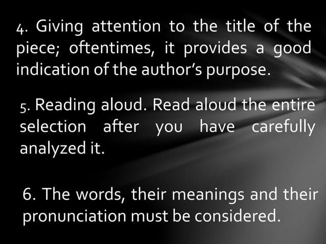 Dramatic interpretation | PPTX | Theater | Fine Art