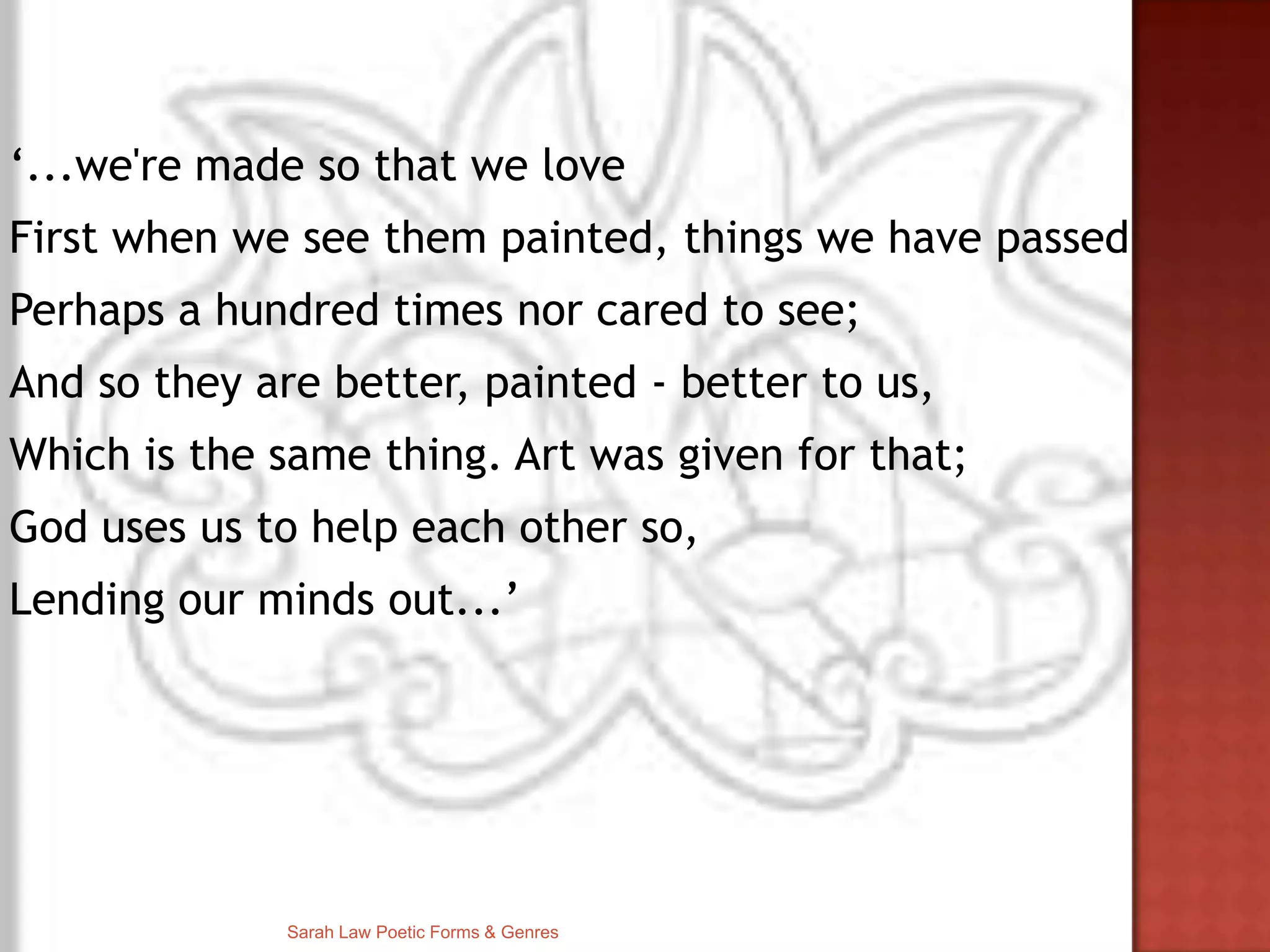 Dramatic monologue | PPTX