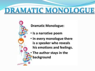 MY LAST DUTCHES (Dramatic Monologue) | PPTX | Museums & Galleries | Attractions