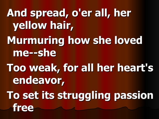 Dramatic Monologue 2 | PPT