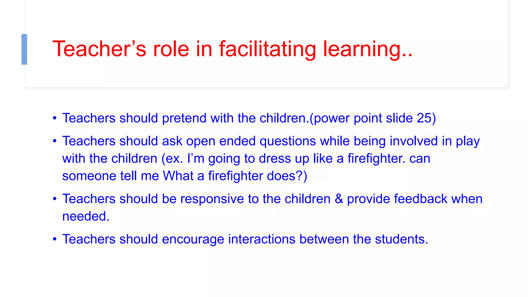 Dramatic play | PPTX