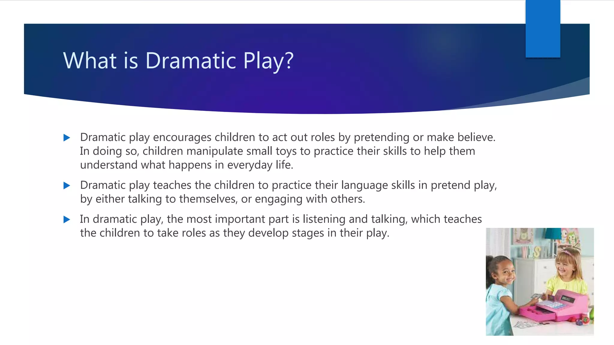 Dramatic Play by Patricia | PPT