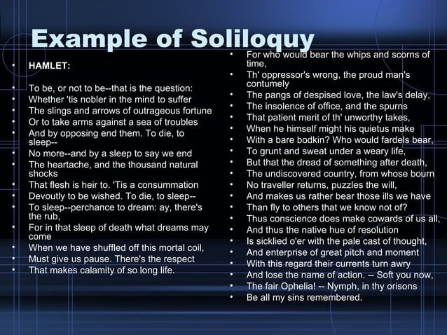 Dramatic poetry | PPT