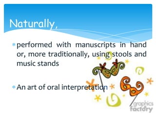 Dramatic reading | PPTX