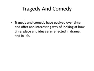Dramatic theory of entertainment | PPT