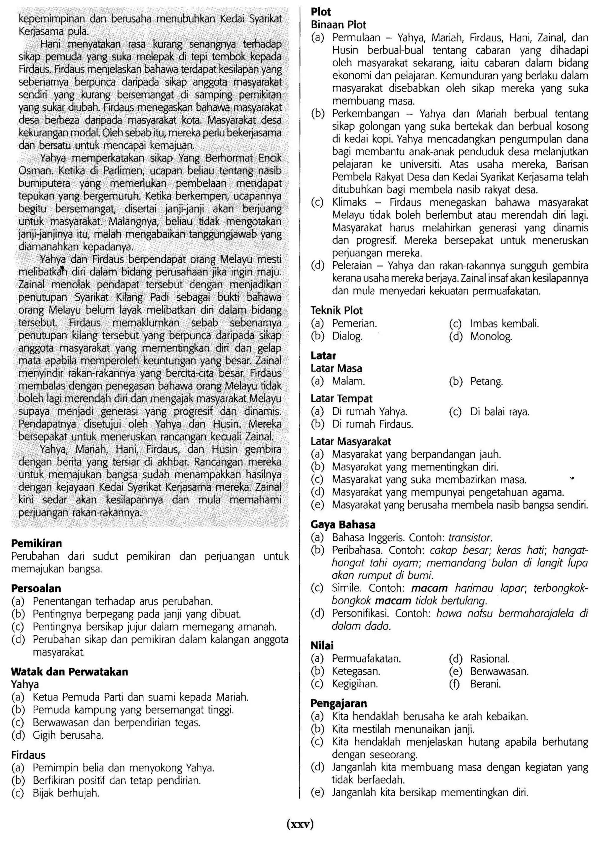 Drama tingkatan 3 | PDF