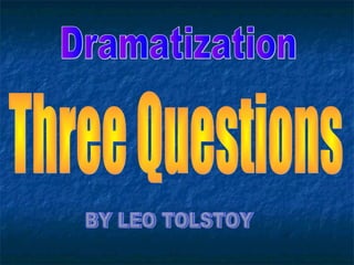 Dramatisation | PPT