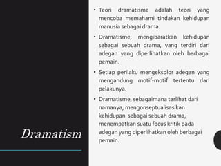 Theory of Dramatism | PPT
