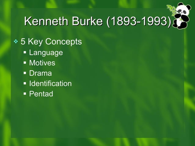 Dramatism Bg Revision | PPT