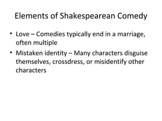 Drama vocabulary comedy | PPT