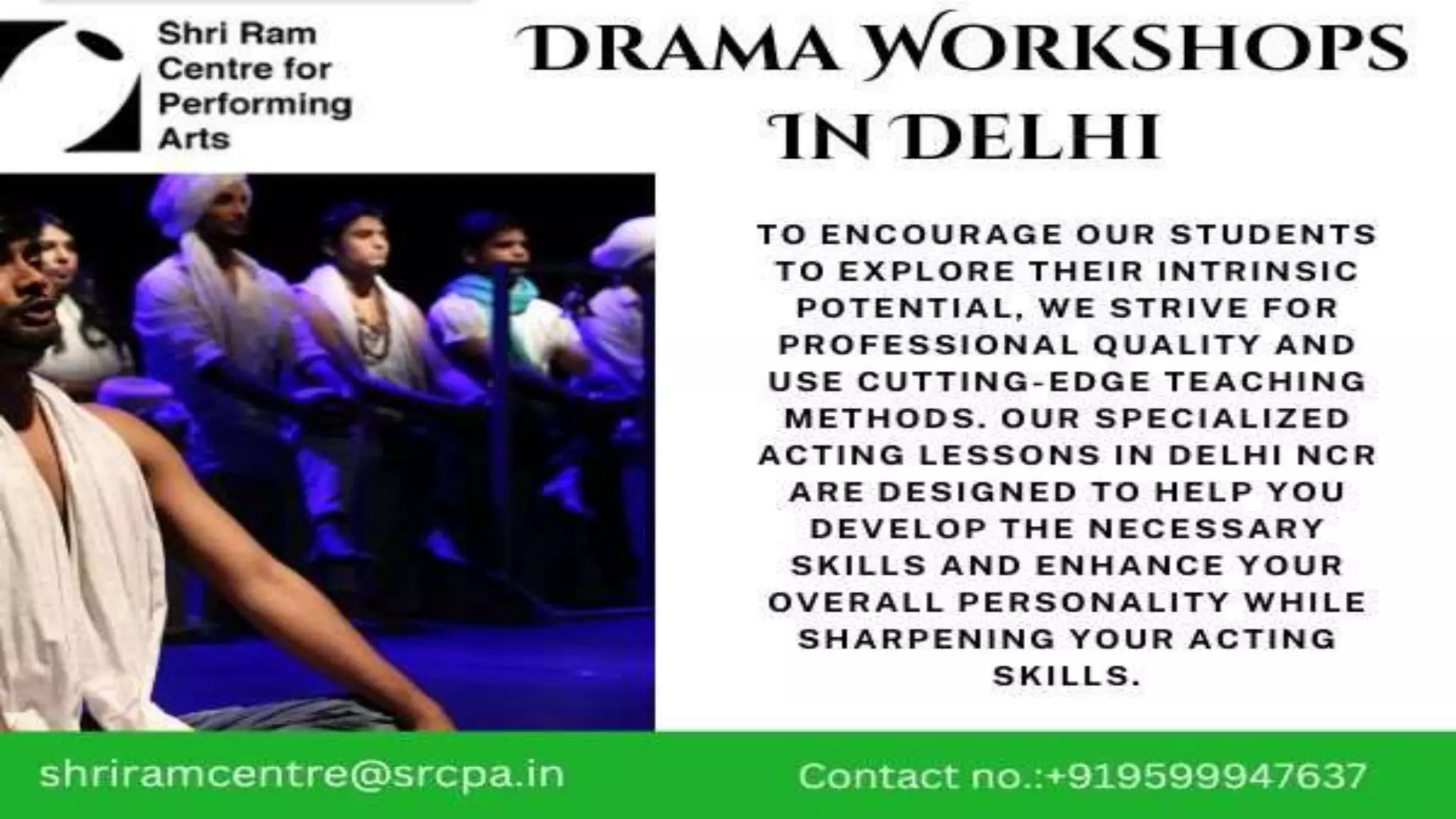 Drama Workshops In Delhi.pptx