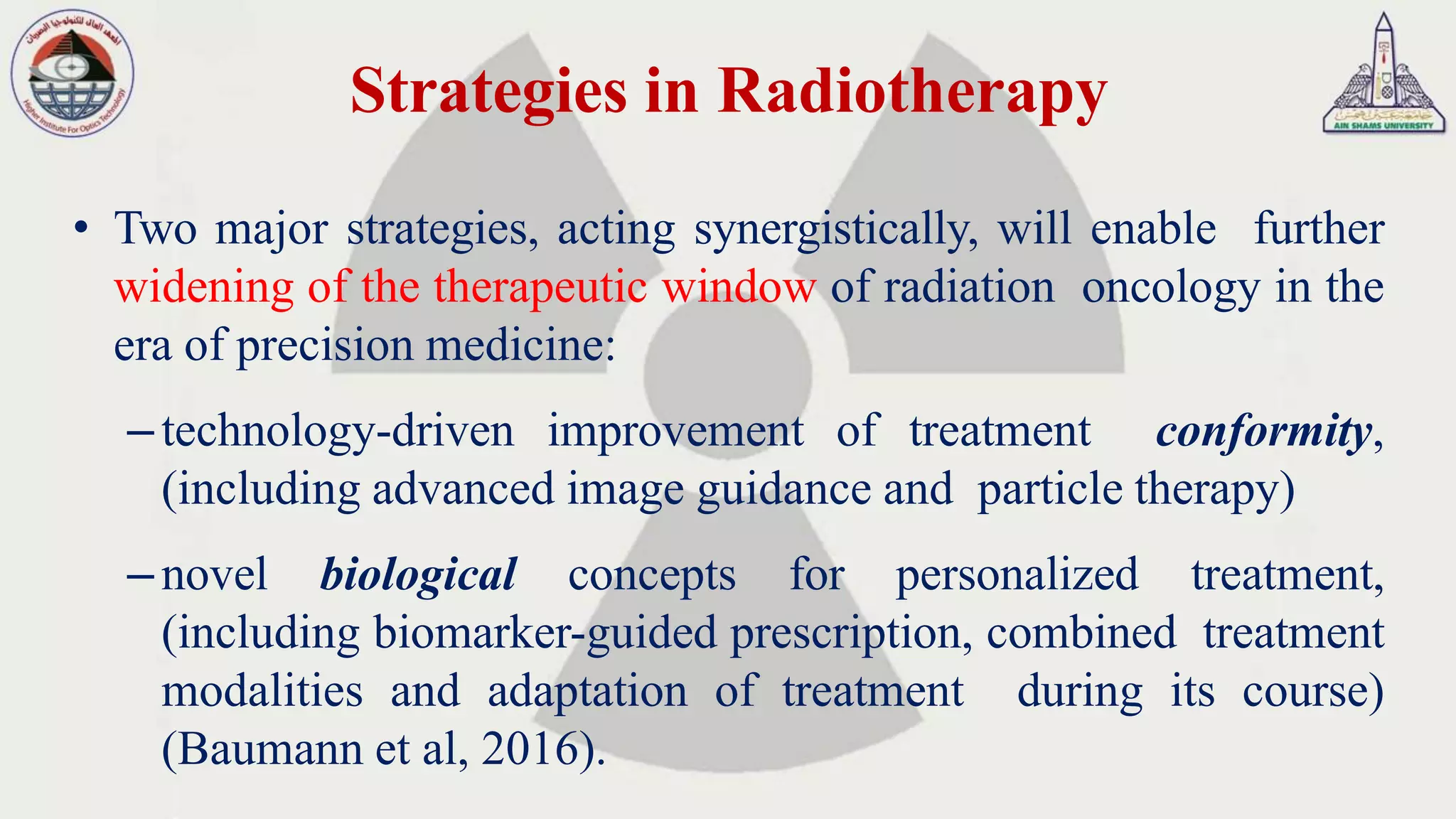 Radiobiological aspects of radiotherapy precision | PPT
