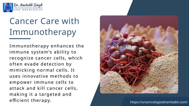 Dr. Amitabh Singh How Does Immunotherapy Work? | PPT