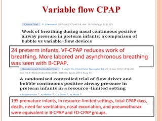 Non-invasive Ventilation (CPAP) in Newborns | PPT