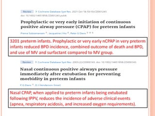 Non-invasive Ventilation (CPAP) in Newborns | PPT