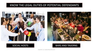 Handling the Dram Shop & Alcohol Overservice Case | PPT