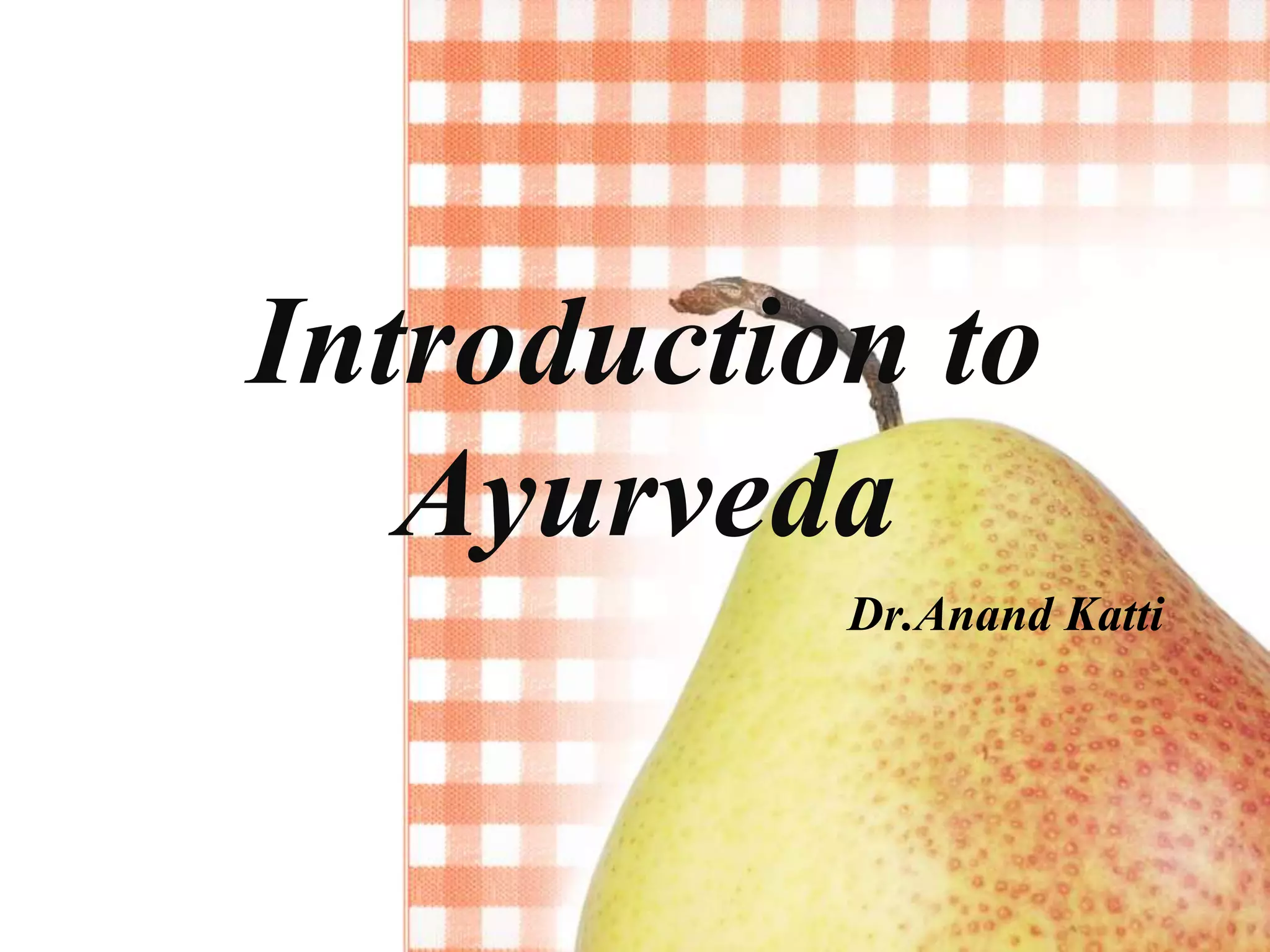Dr Anand Katti | PPTX