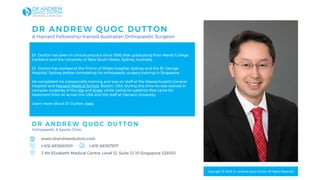 Dr. Andrew Quoc Dutton | Meniscus Tears Symptoms treatment Options | PDF