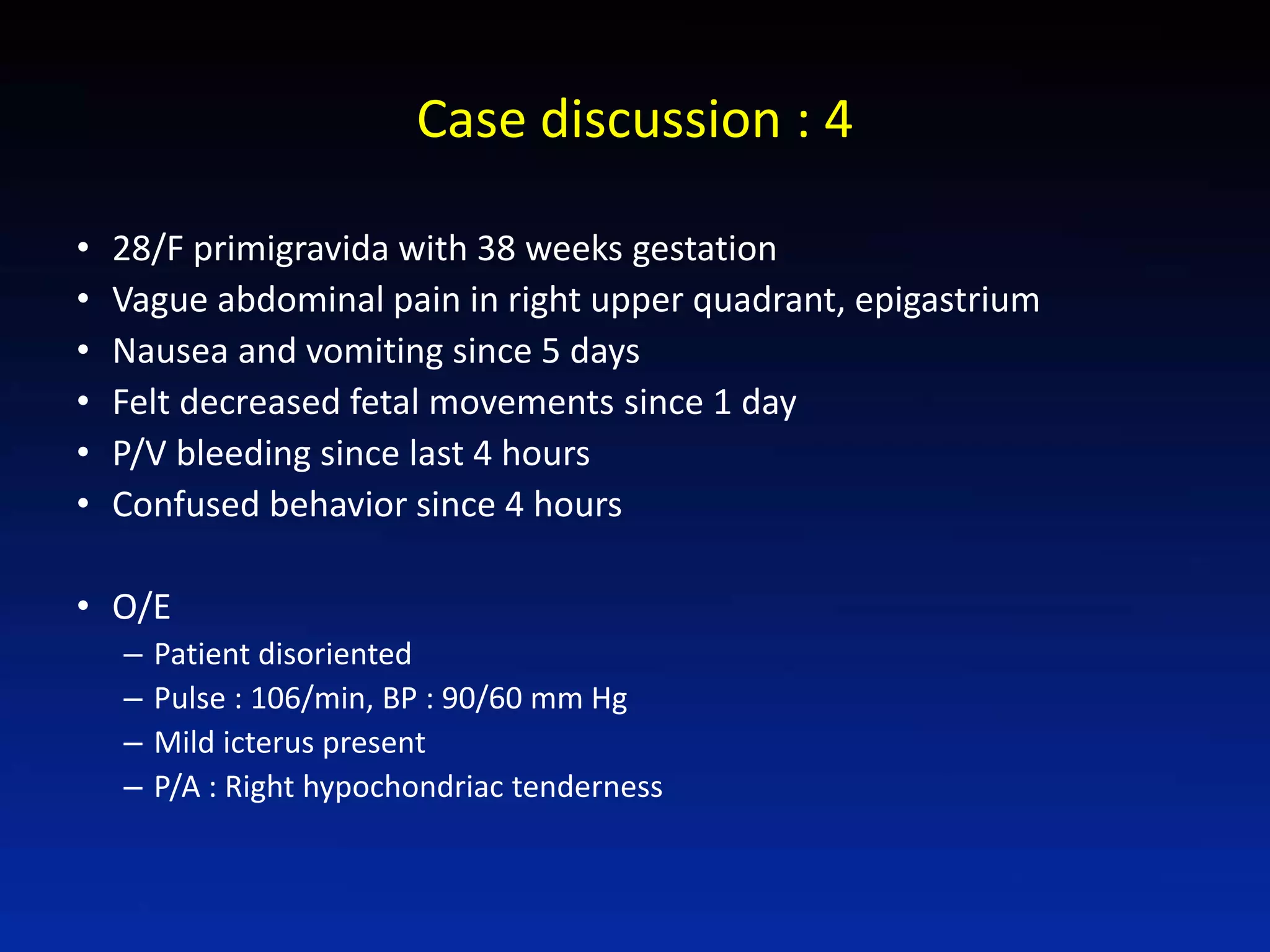 Gastrocon 2016 - Pregnancy & Liver Disease | PPTX