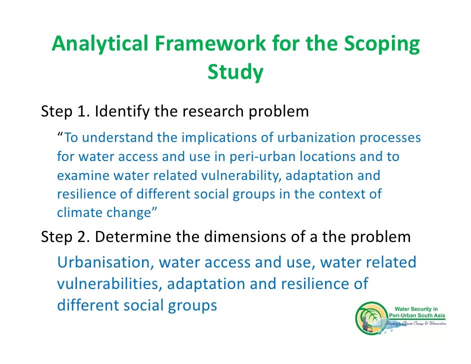 Scoping Study_Dr. Anjal Prakash