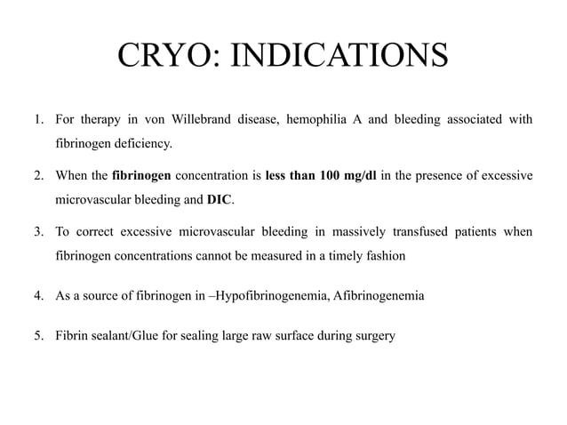 Dr Ankur Sharma Fresh frozen plasma CRYO PCC.pptx