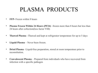Dr Ankur Sharma Fresh frozen plasma CRYO PCC.pptx