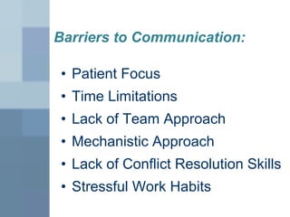AETCOM PATIENT DOCTOR COMMUNICATION LECTURE. | PPT