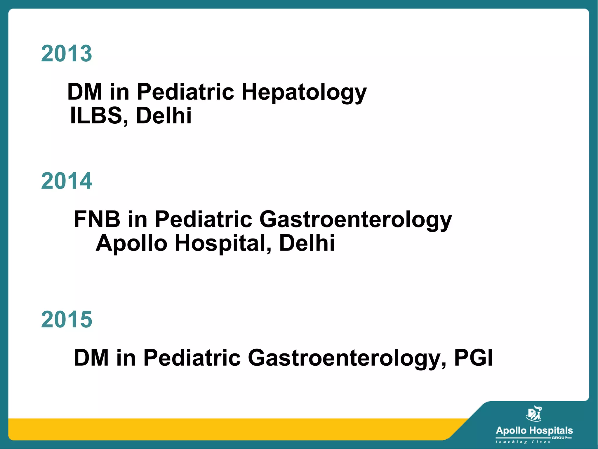 Evolution of pediatric gastroenterology - Dr Anupam Sibal | PPT