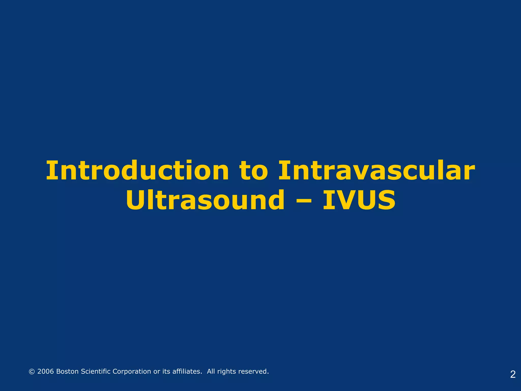 IVUS Image Interpretation and Analysis | PPT