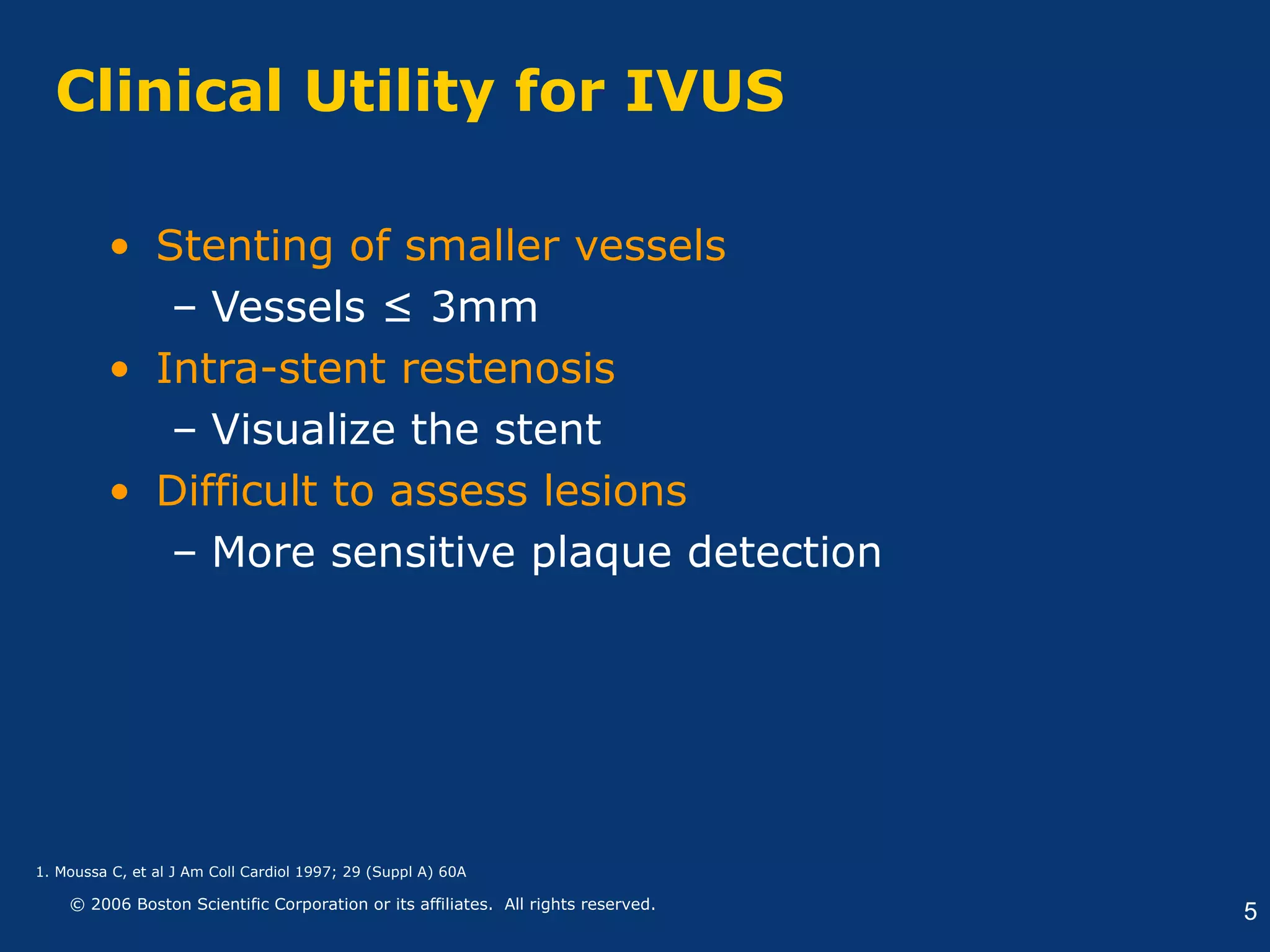 IVUS Image Interpretation and Analysis | PPT