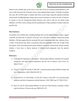 Drug Safety Alert 7 PPIs | PDF