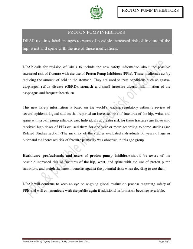 Drug Safety Alert 7 PPIs