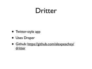 Draper presentation | KEY