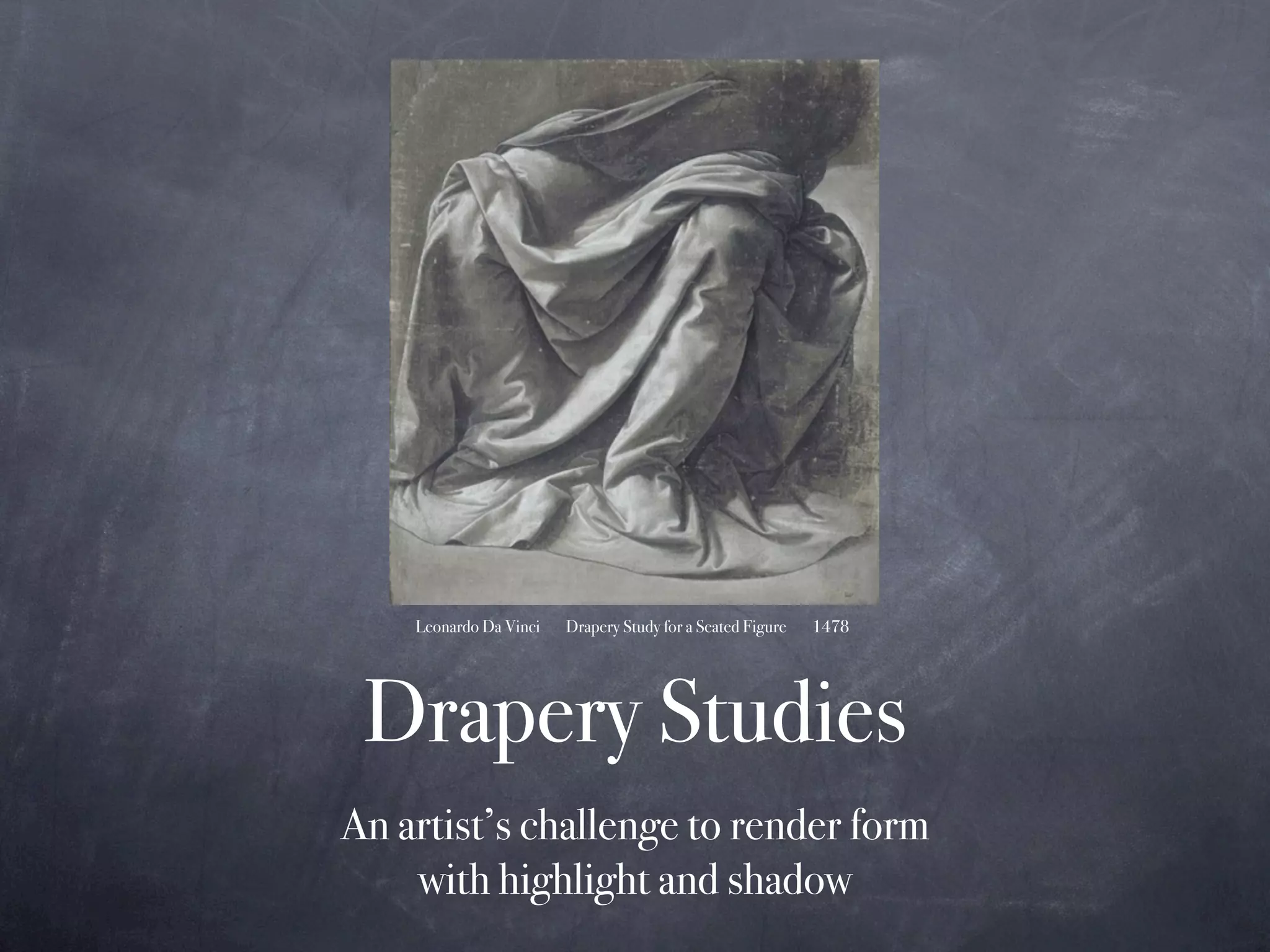 Drapery Study Drawing | KEY